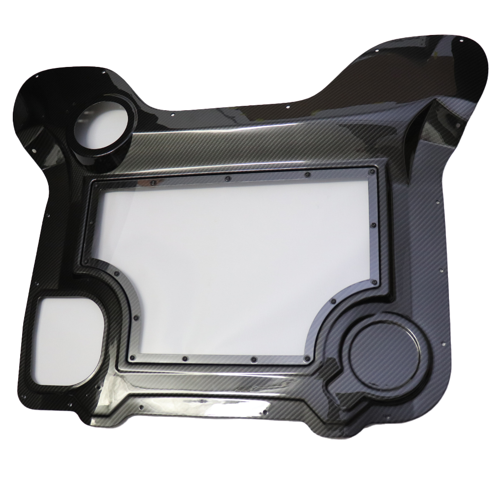 C8 Corvette HTC Engine Bay Cover W/ Clear Window - Color Matched : 2020 ...