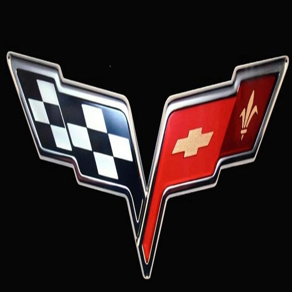 Corvette C6 Emblem Wall Signs : 2005-2013 C6 – WestCoastCorvette.com